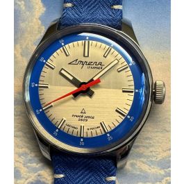 Strela 1965 Blue Sky 40mm Poljot 2609 1965BS40 Strela strelawatch ...