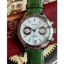 Poljot Chronograph 3133 - neu & original von 1992! Poljot 3133 Valjoux ...