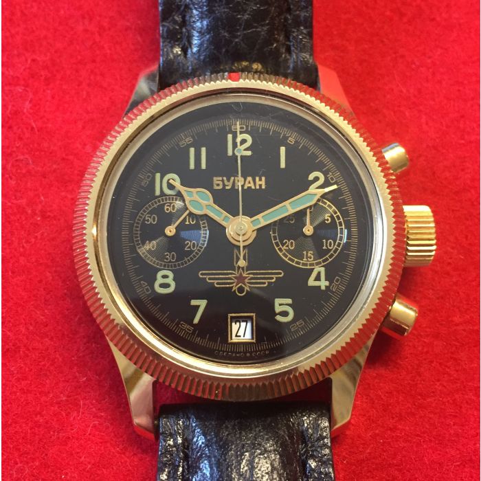 Buran Chronograph Kaliber 3133 | Poljot 24