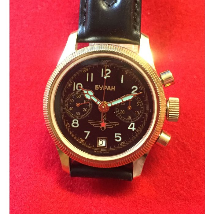 Buran Chronograph Kaliber 3133 | Poljot 24