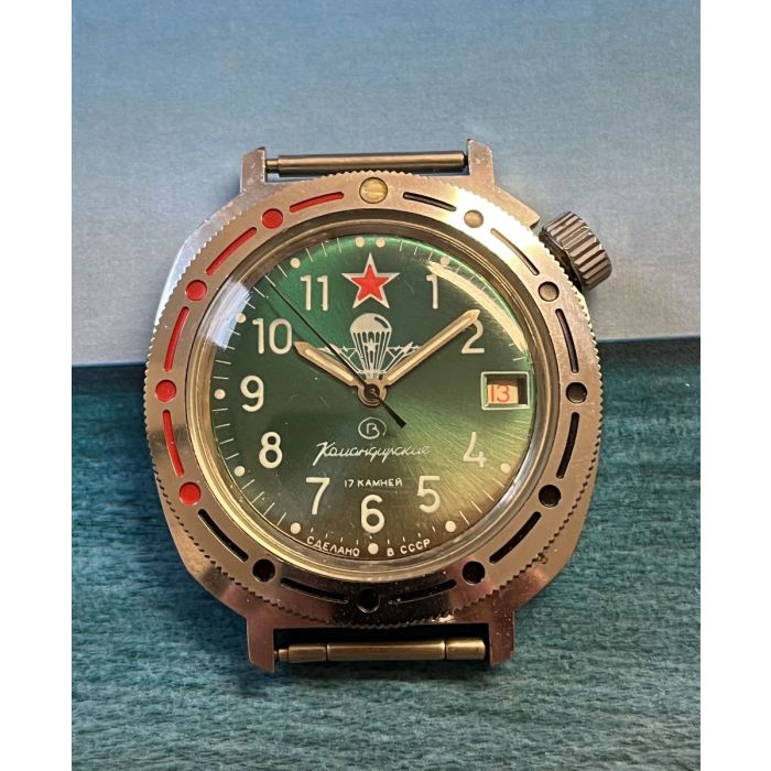 Vostok Handaufzug Kommandirskie, CCCP! | Poljot 24